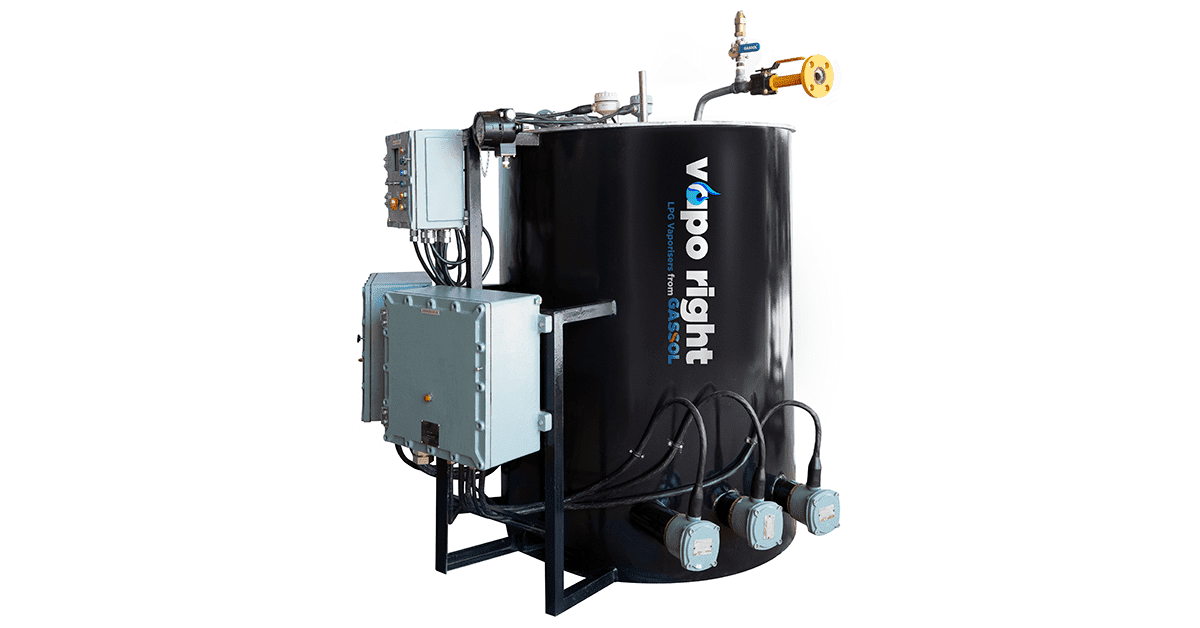 Water Bath LPG Vaporiser | Telangana Gas